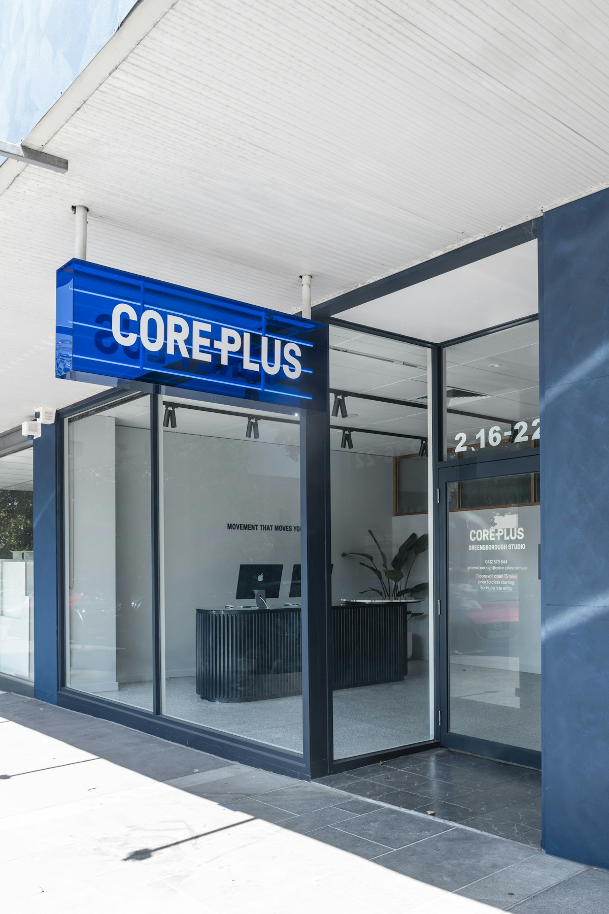 CorePlus Greensborough Studio Pricing