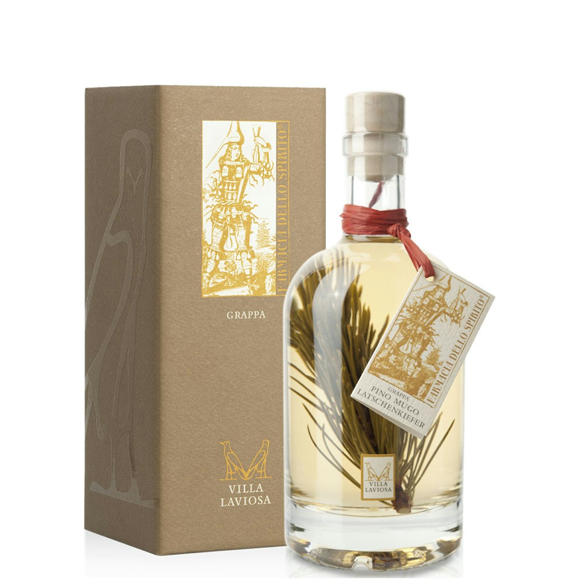GRAPPA AL PINO MUGO 50 CL. - Villa Laviosa