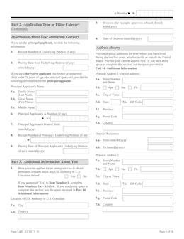 Form I 485 Application To Register Permanent Residence Or Adjust 