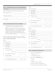 Form I 485 Application To Register Permanent Residence Or Adjust Form I 485 Application To Register Permanent Residence Or Adjust