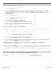 Form I 129 Petition For A Nonimmigrant Worker