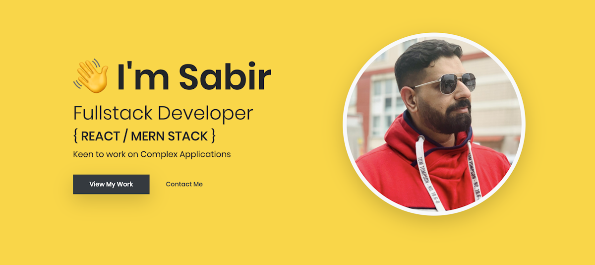 Sabir Hussain | MERN Stack Developer