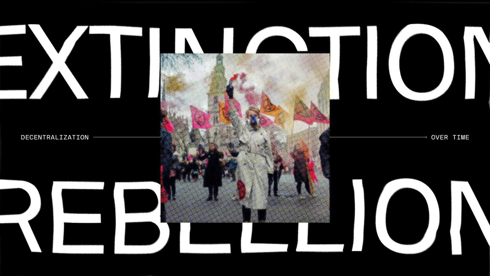 Extinction Rebellion On Decentralization Over Time