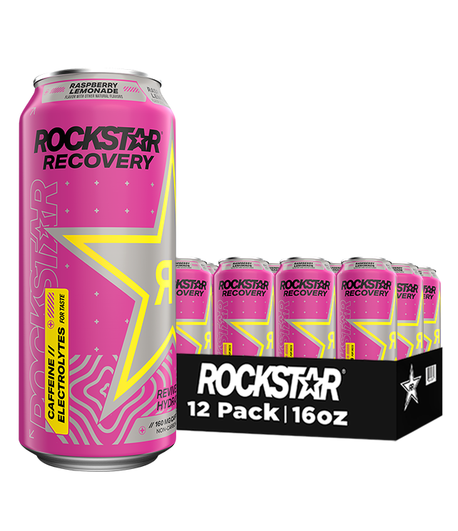 Rockstar Energy Drink Recovery Raspberry Lemonade