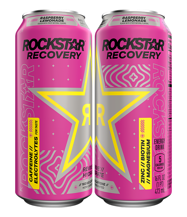 Rockstar Energy Drink Recovery Raspberry Lemonade