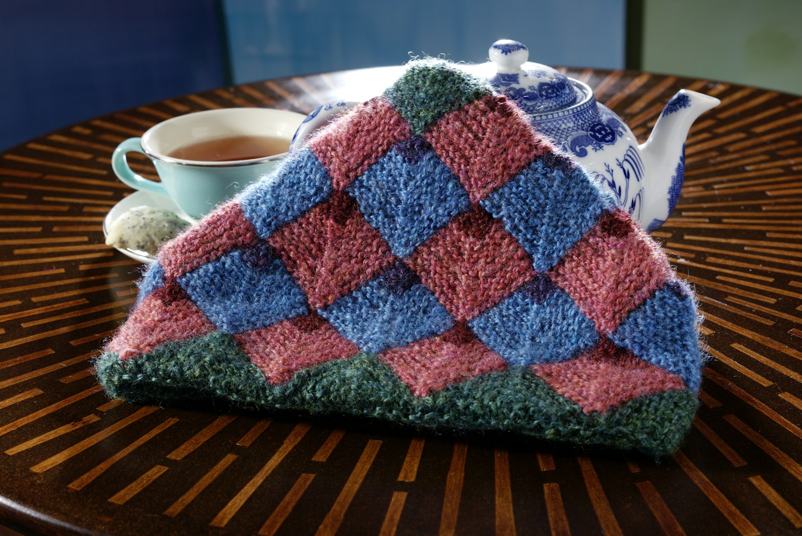 Free Knitted Tea Cosy Patterns Rib Tea Cosy Free Knitting Patterns