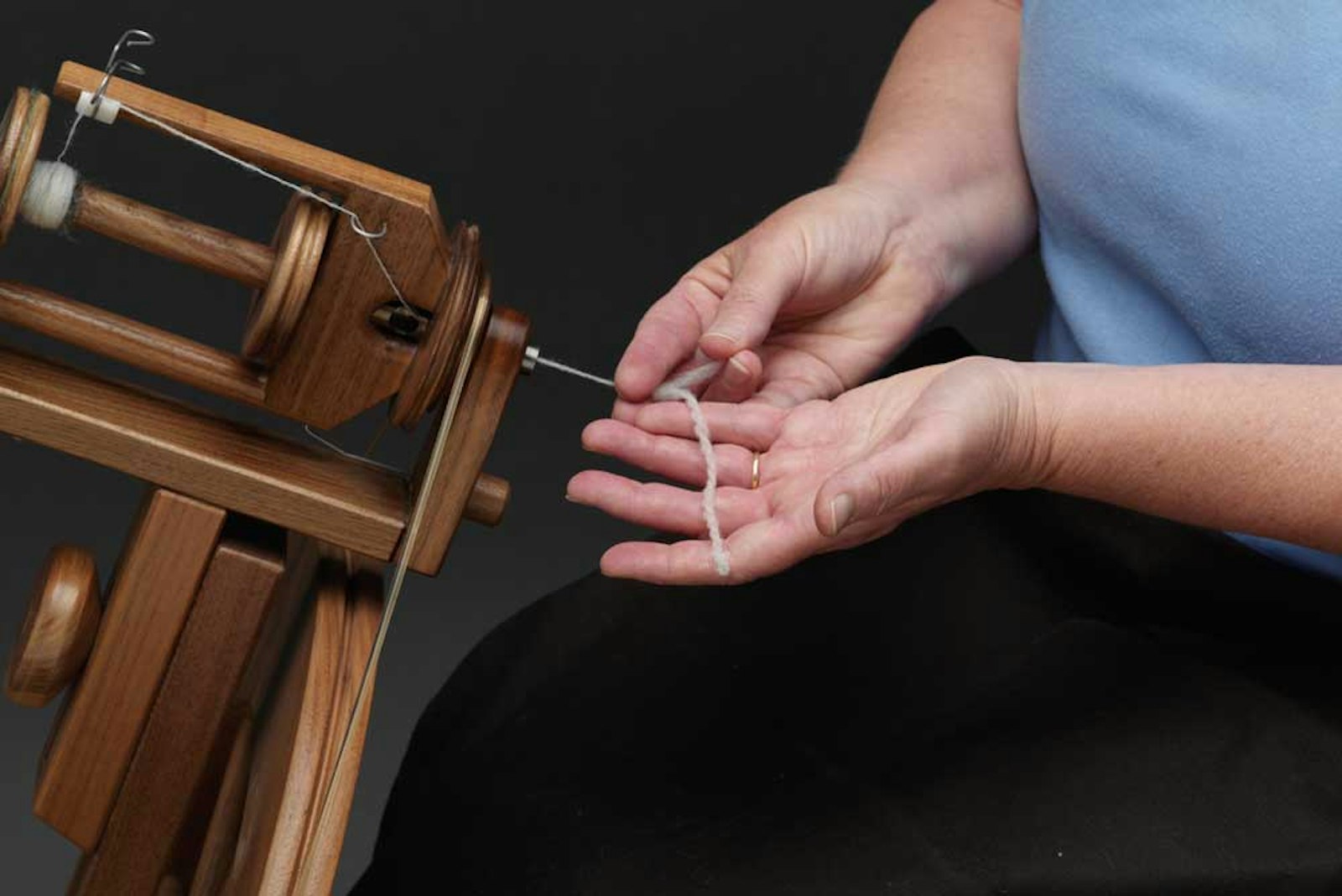 Long Draw Drafting for Woolen Yarn by Carol Huebscher Rhoades | Spin Off