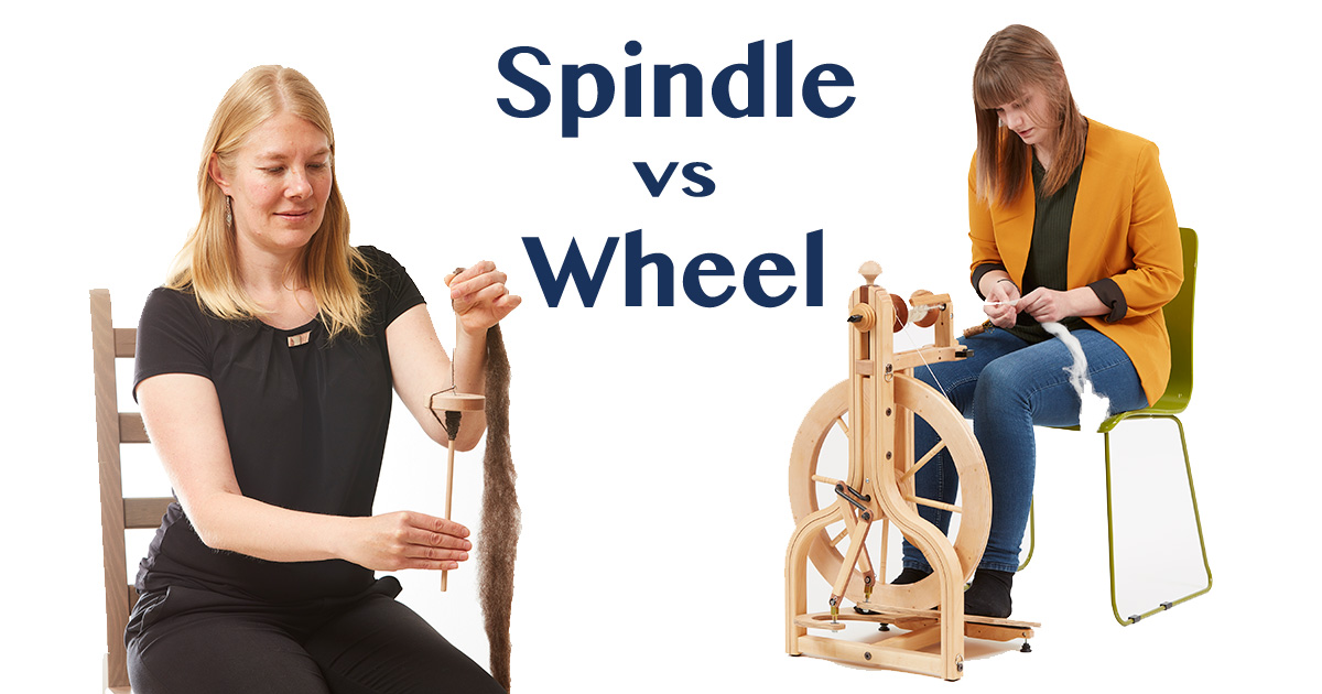 Learning How to Spin Yarn: Spindle vs Wheel | Spin Off