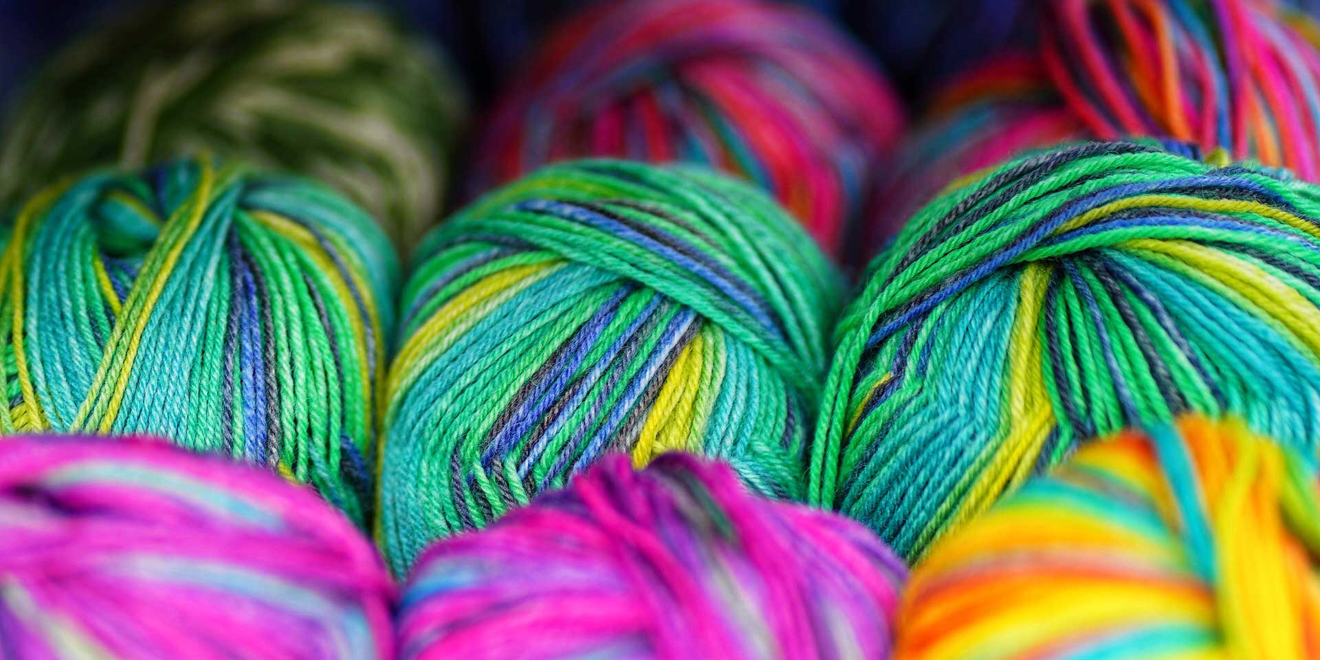 Self stripe yarn store
