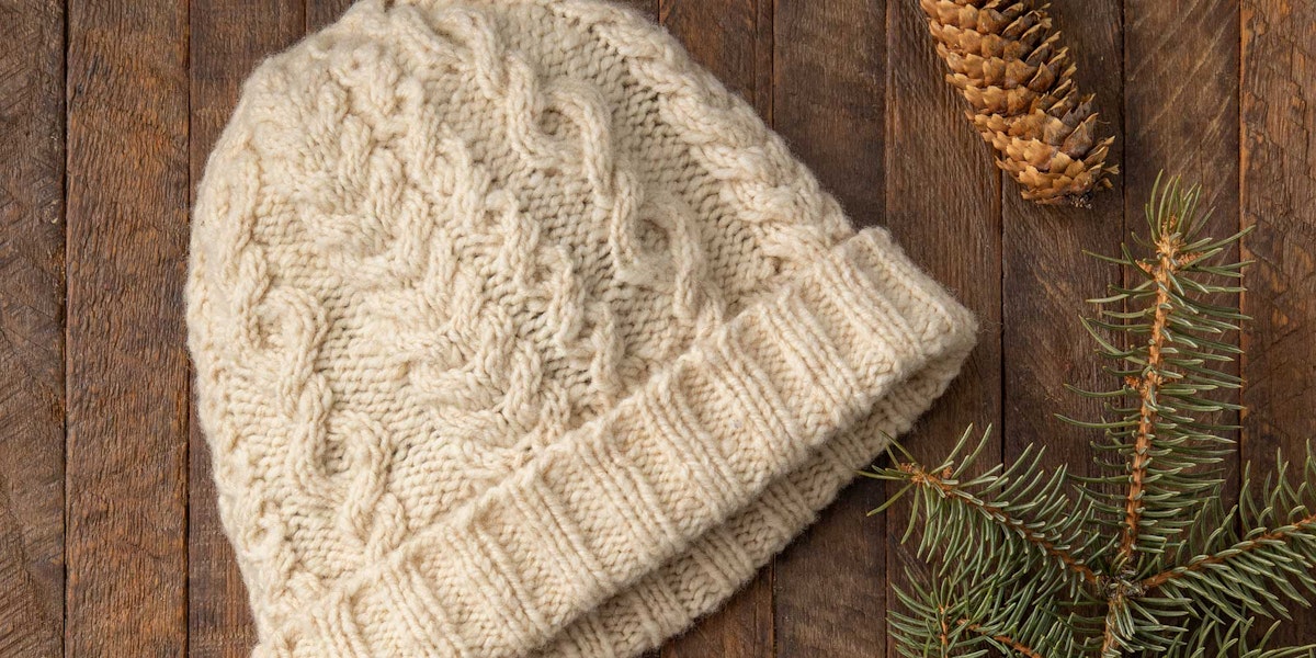 The Towline Hat Knitting Pattern | Spin Off Library