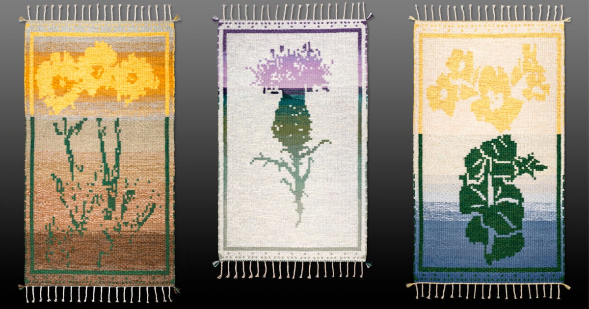 Botanical Weaving and Woven Wildflowers | Spin Off