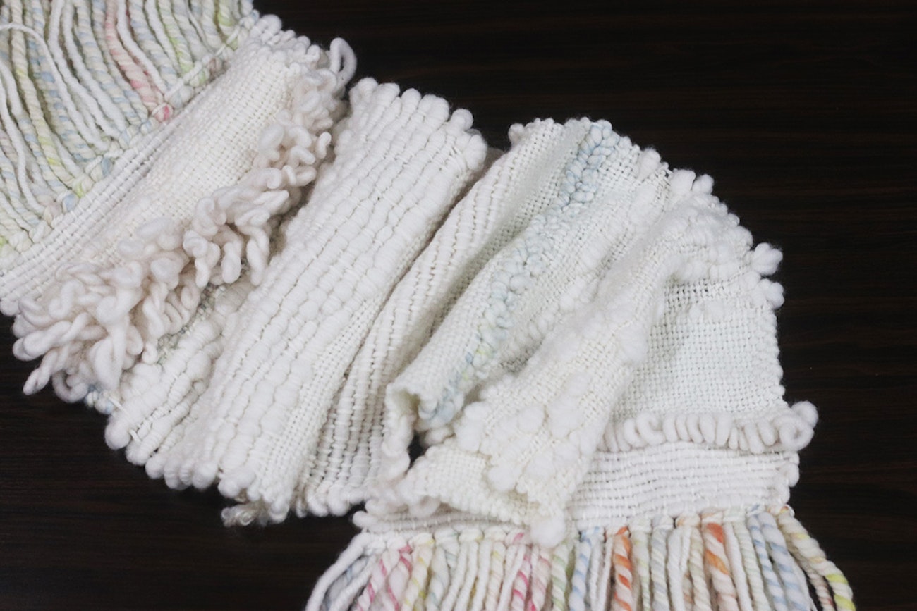 Using Art Yarns for Weaving | Spin Off