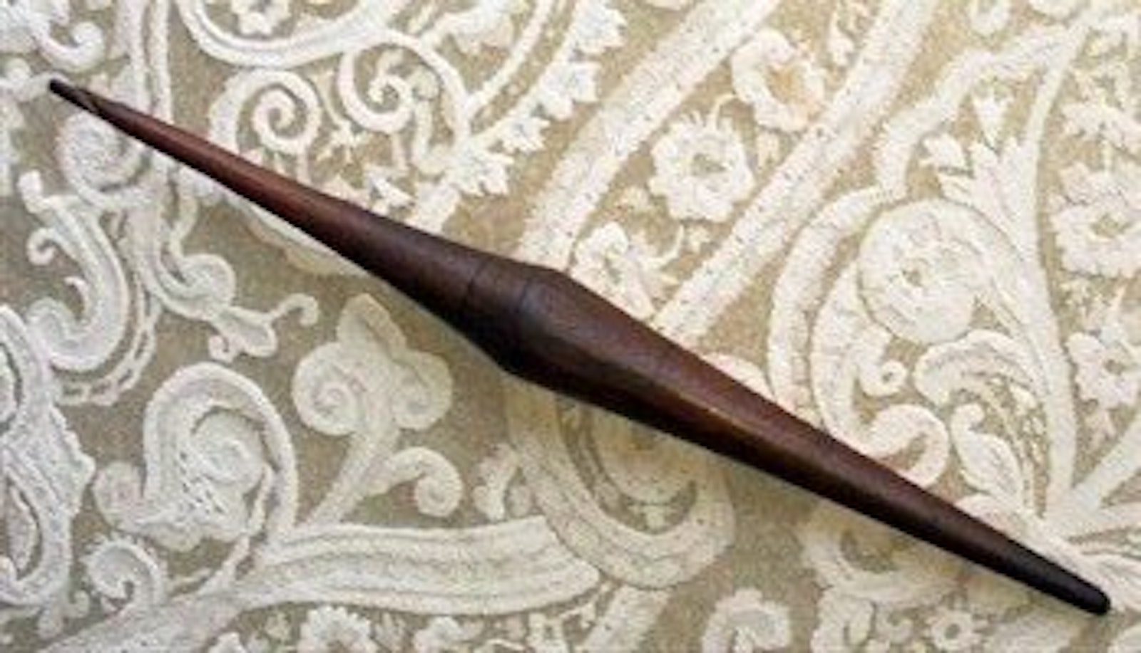 Andrea Mielke Schroer and her favorite French spindle | Spin Off