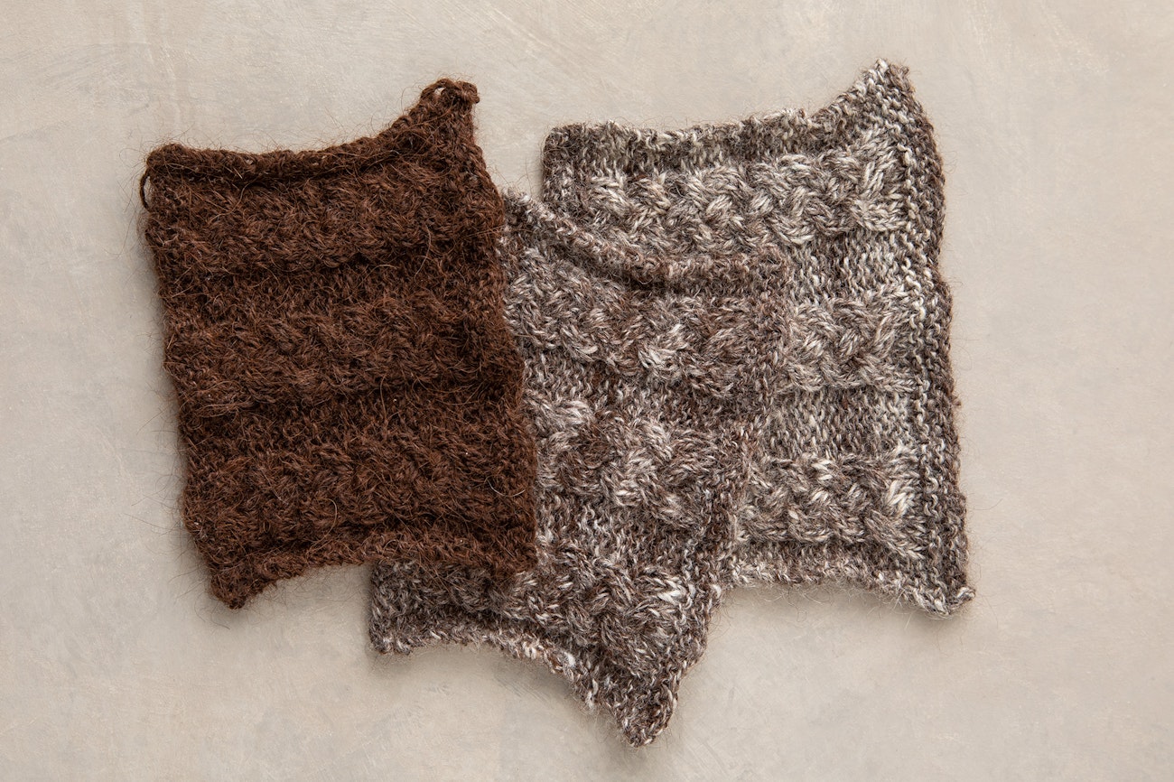 Llama Fiber: An Exploration in Spinning and Knitting | Spin Off