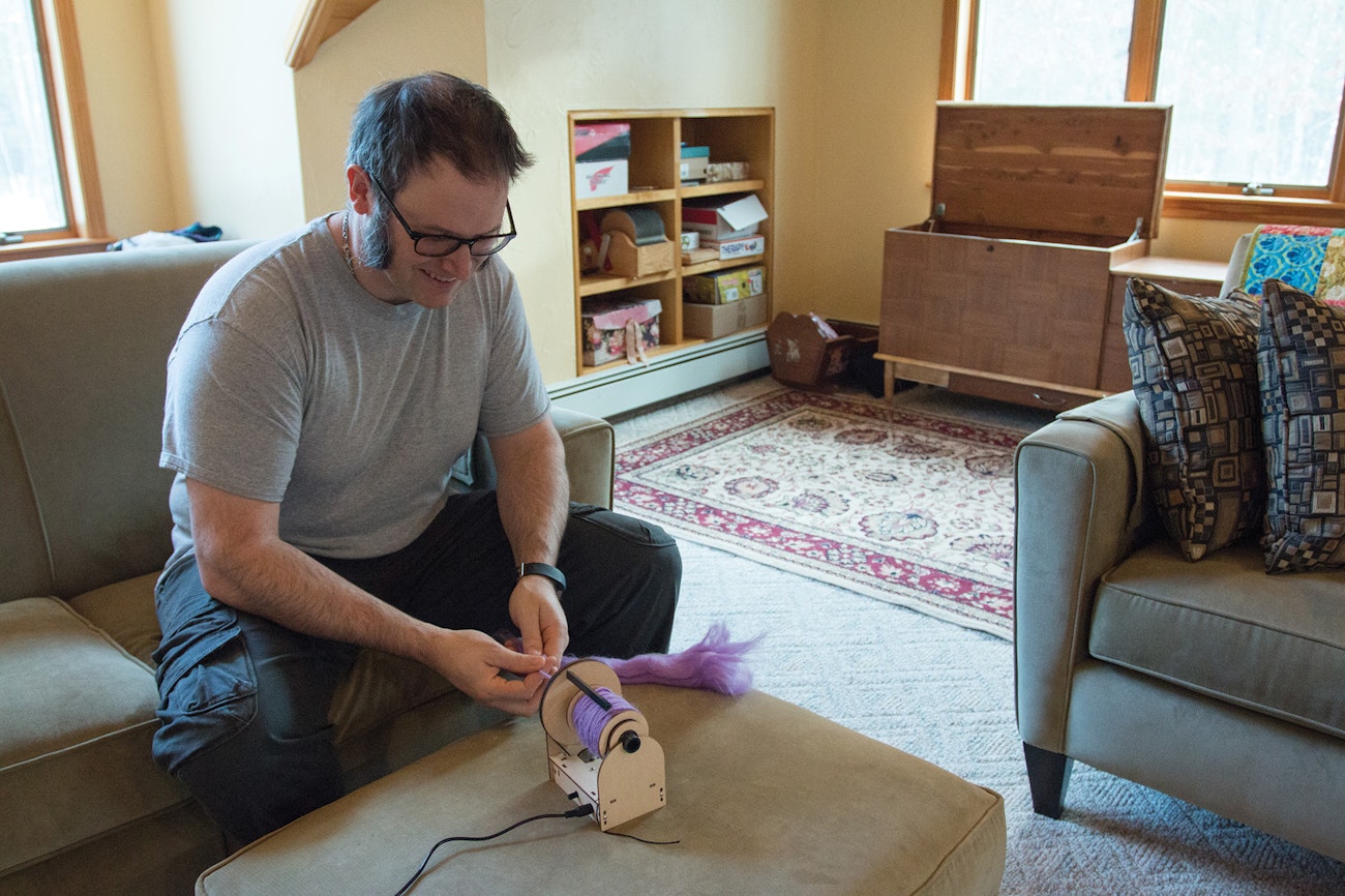 Engineering an Affordable Electric Spinning Wheel | Spin Off