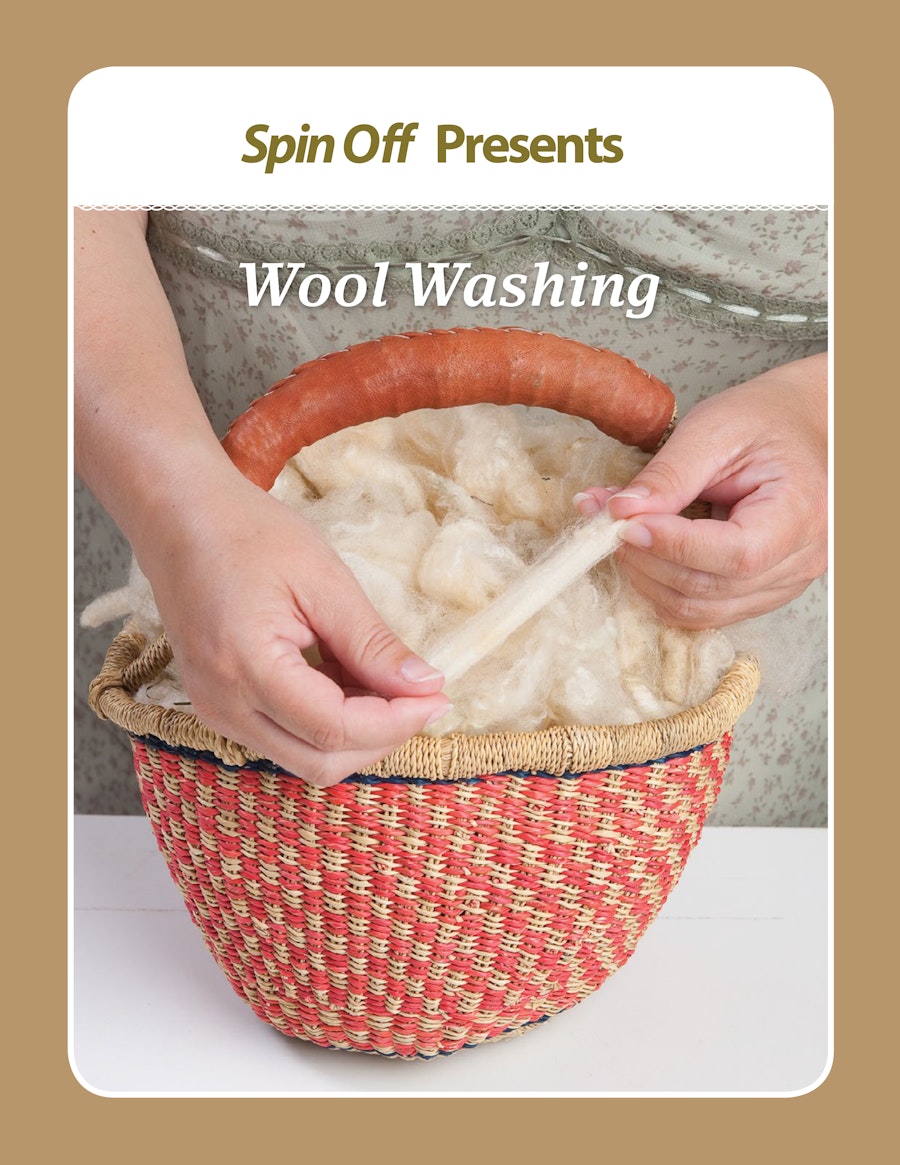 Washing Wool: How to Select and Wash Wool | Free eBook | Spin Off Library