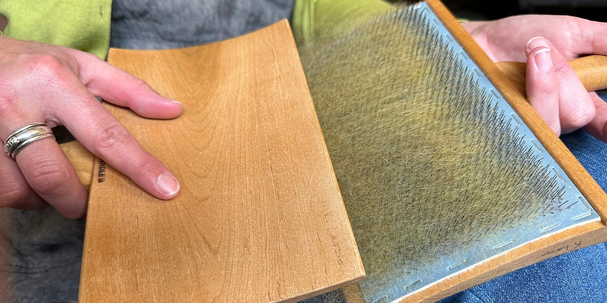 Why I Love My Handcards: Carding Wool Three Ways | Spin Off