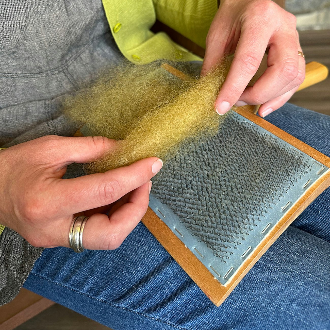 Why I Love My Handcards: Carding Wool Three Ways | Spin Off