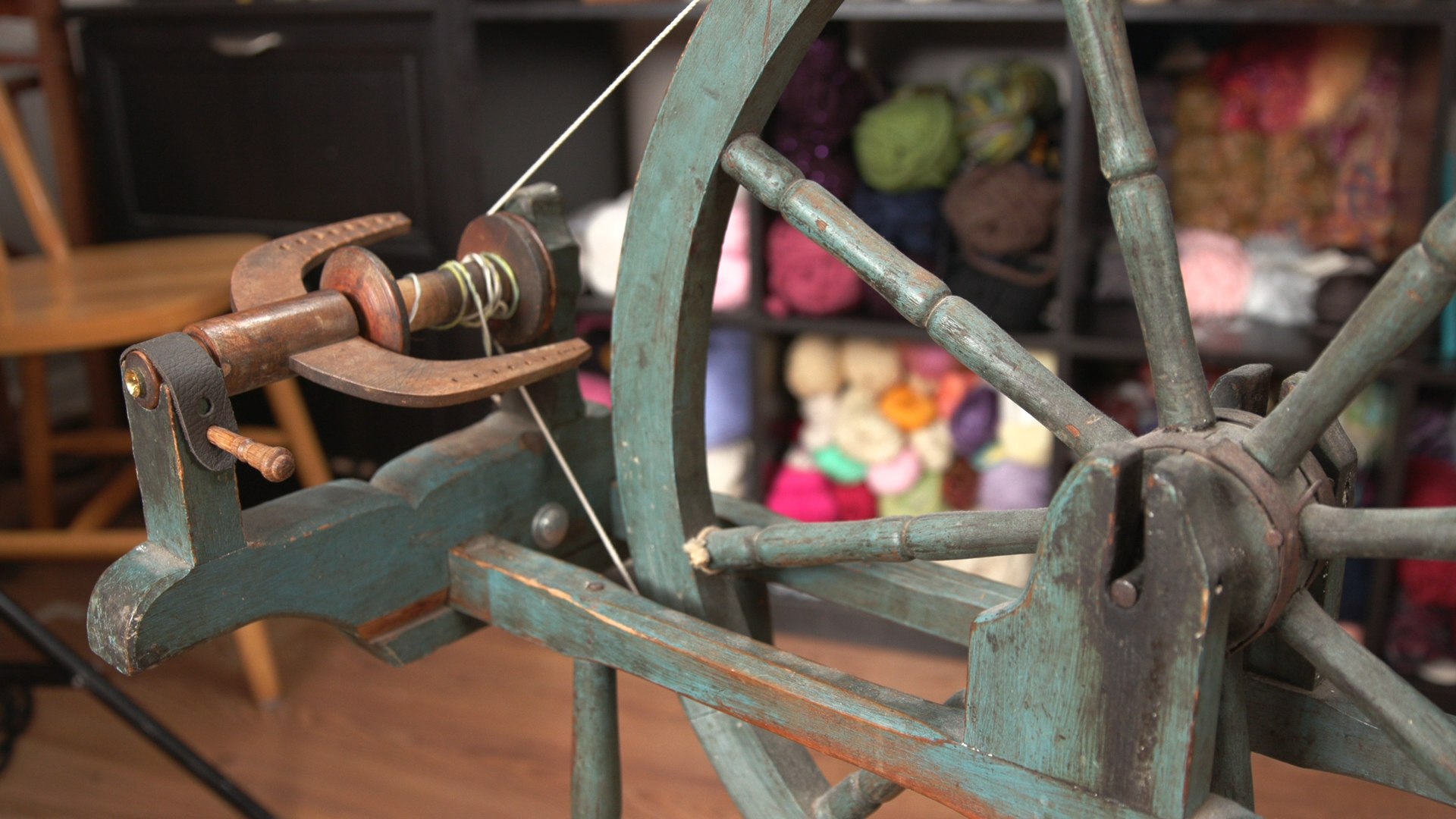 Norwegian Upright Spinning Wheels