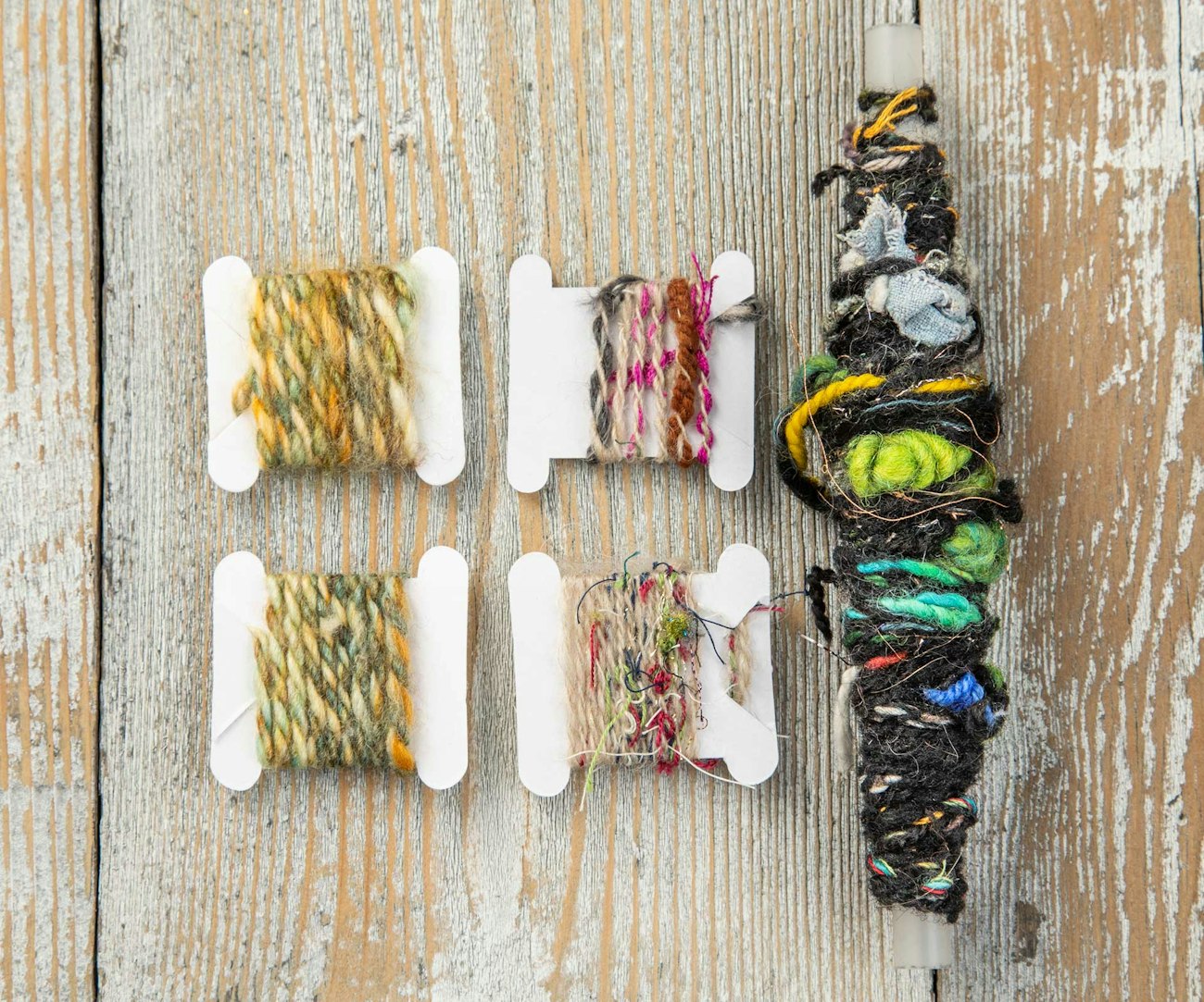 Bits and Pieces: Using Special Scraps in New Blends | Spin Off