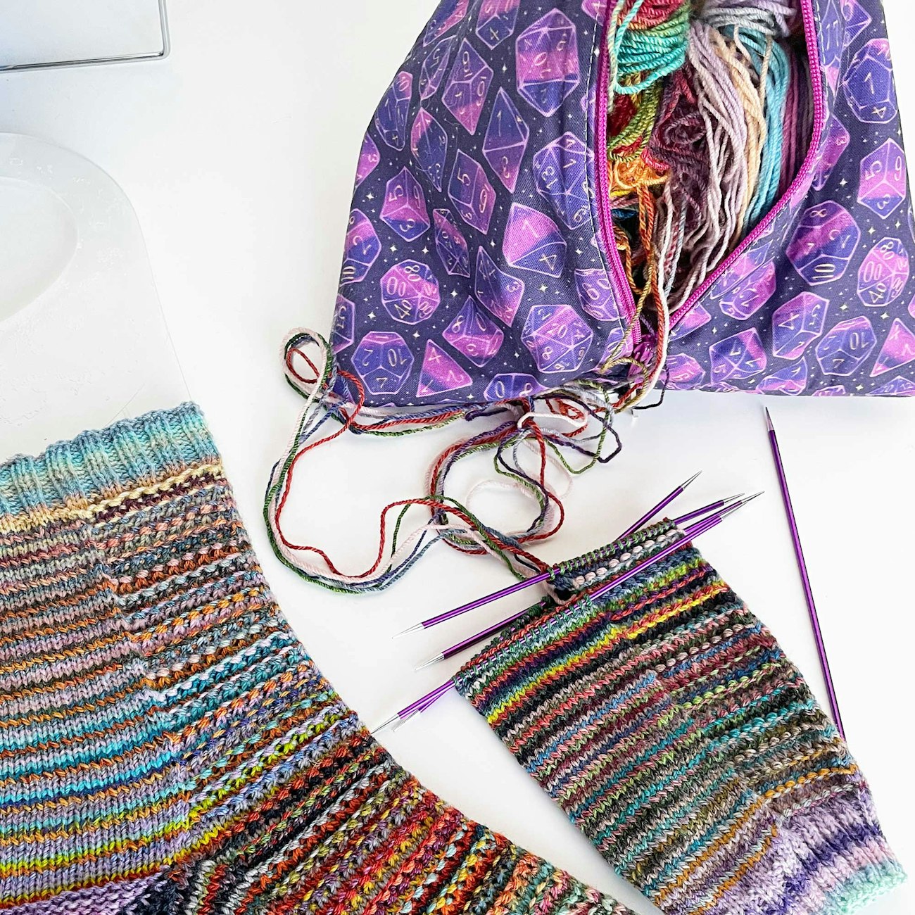 Your Finished Object: Colorful Helix Socks | Spin Off