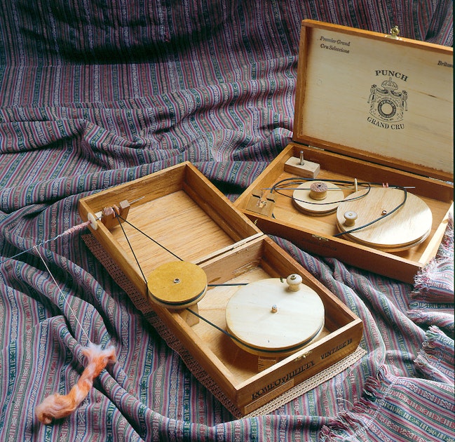 Cigar-Box Charkha | Spin Off Library