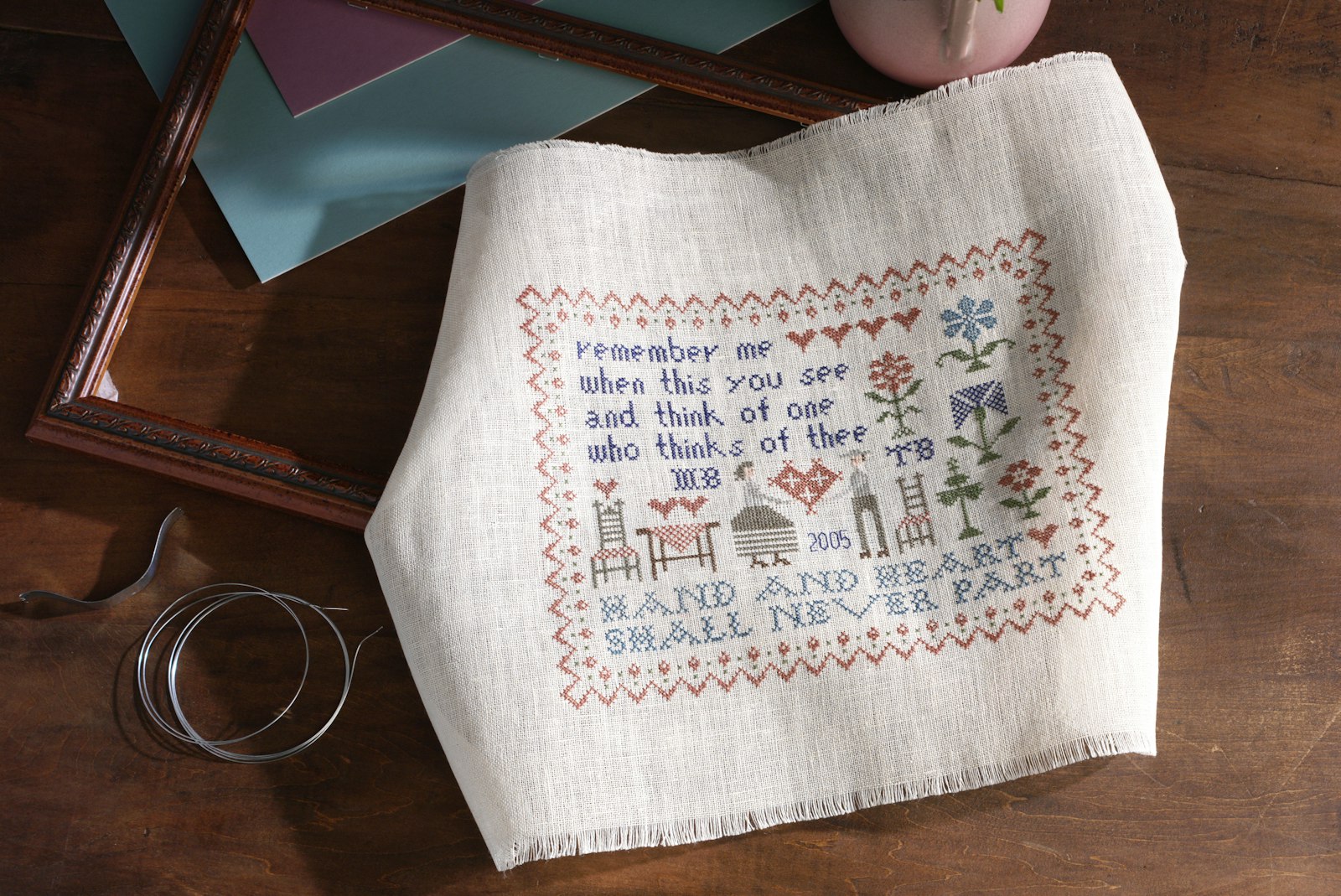 Make This Sweet Token of Affection Sampler | PieceWork