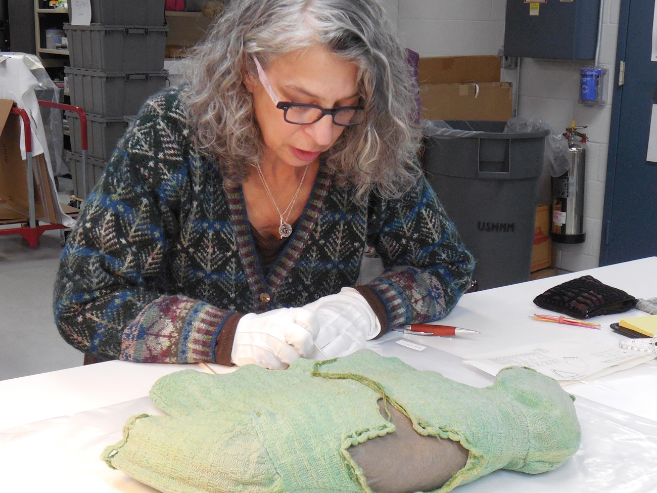 The Knitted Green Sweater Project: A Holocaust Survival Story | PieceWork