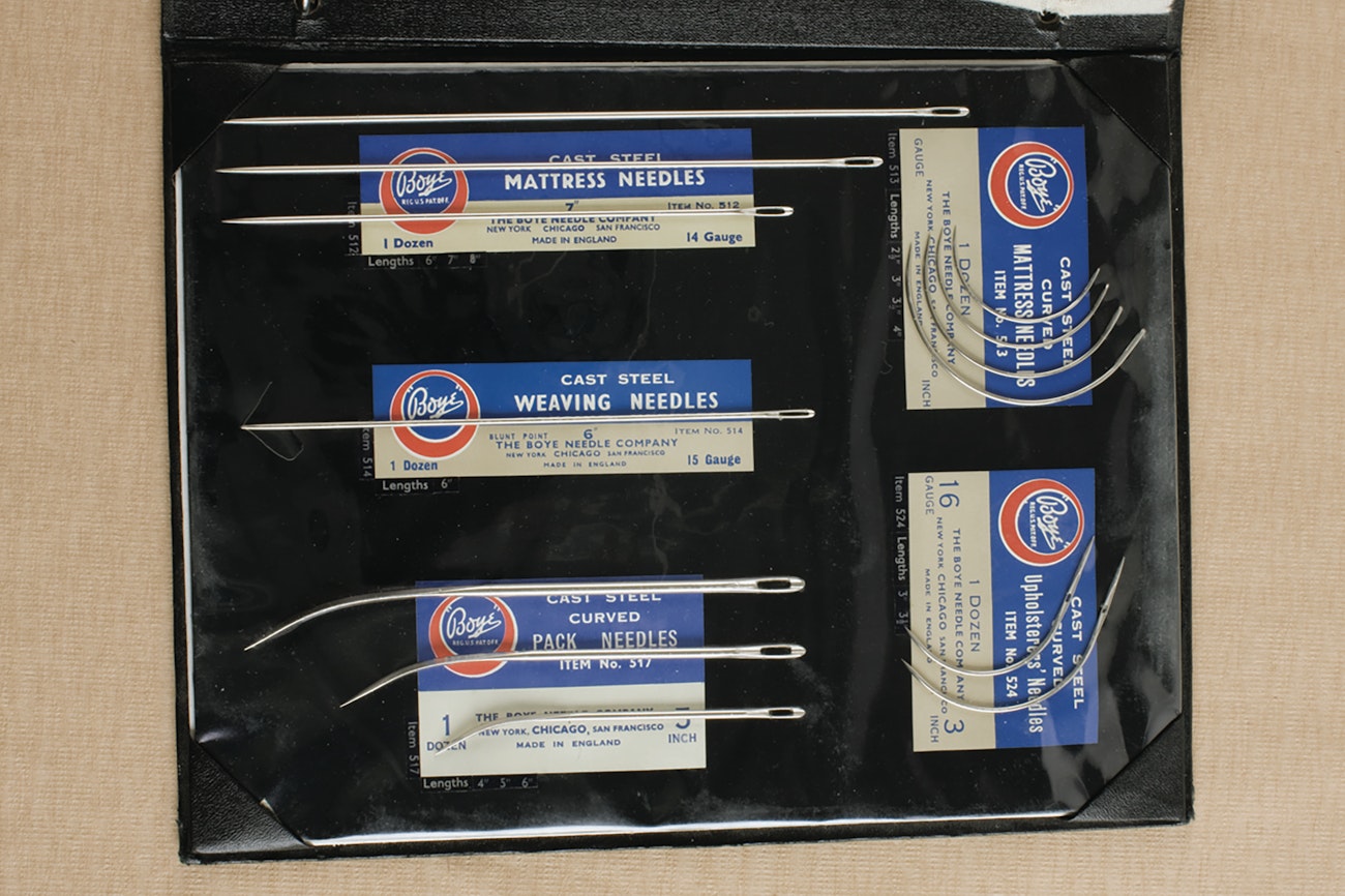 Boye Handsewing Needles Salesman’s Book | PieceWork