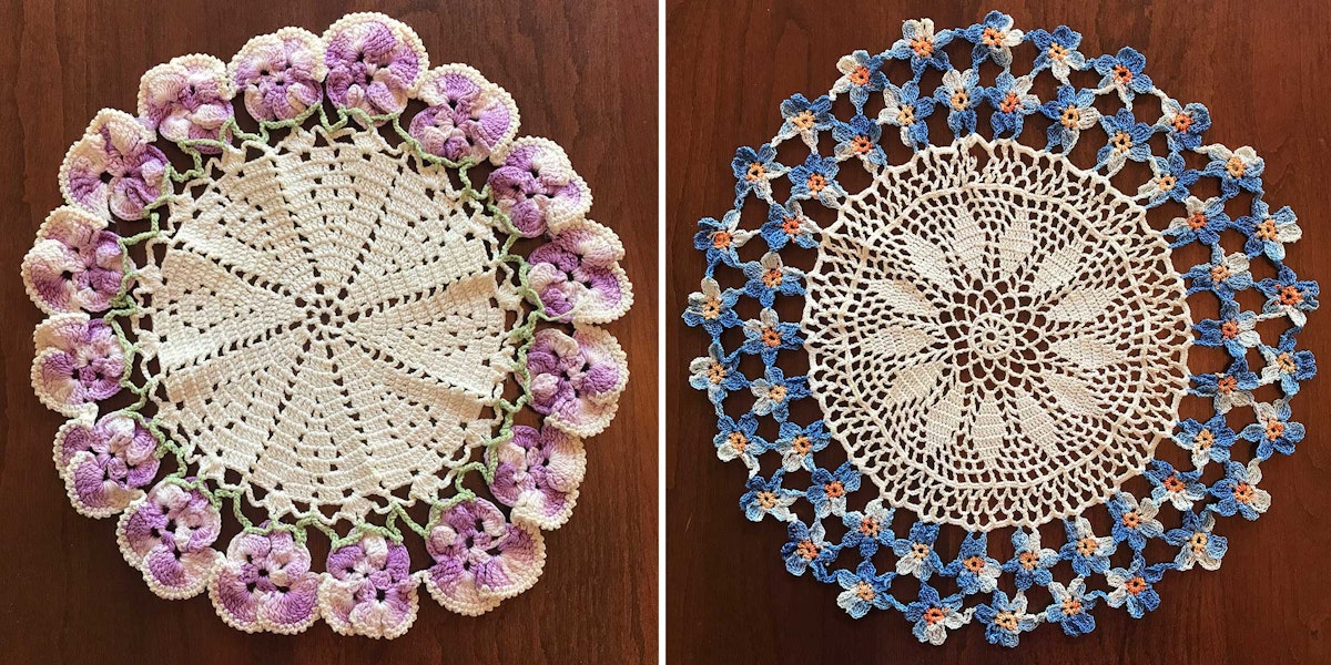 Free Crochet Lady Doily Patterns 18 Beautiful Pineapple Doily Crochet