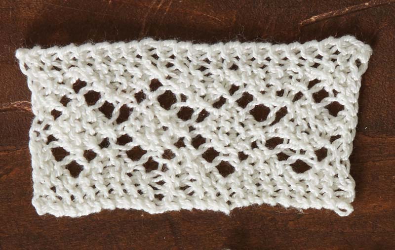 Knitted-Lace Samples Part 2: Lace Insertion | PieceWork