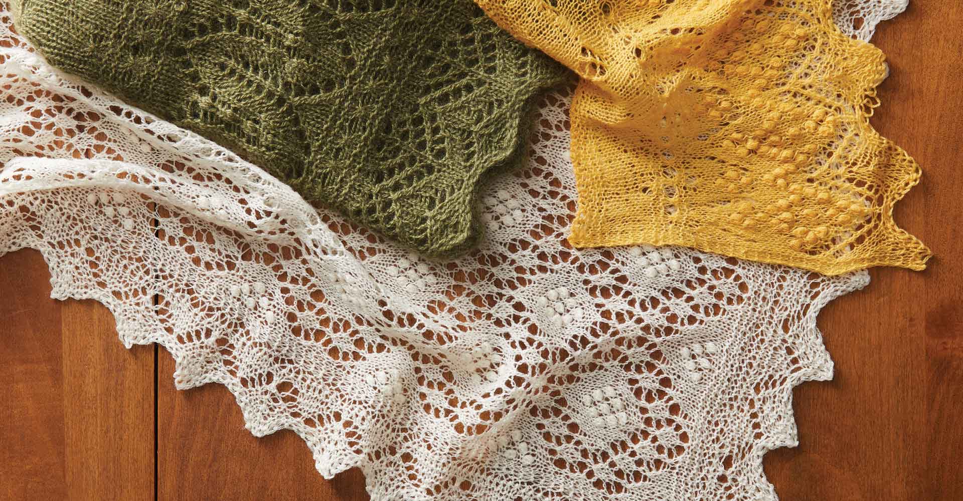 Knit Lace Shawl Pattern
