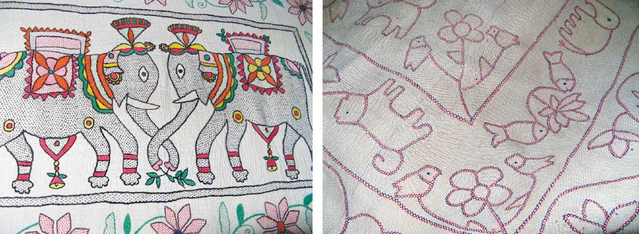 Sujnis: Recycling Clothing into Quilts in India | PieceWork