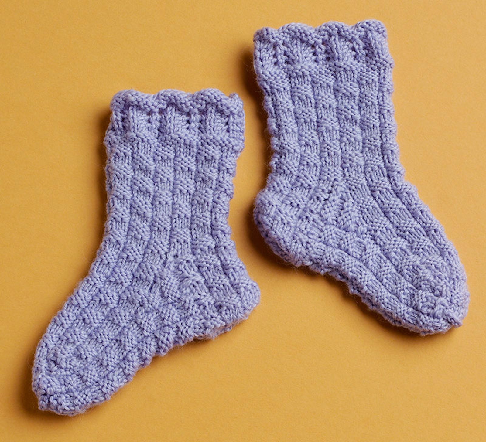 Knit Baby Sock Pattern