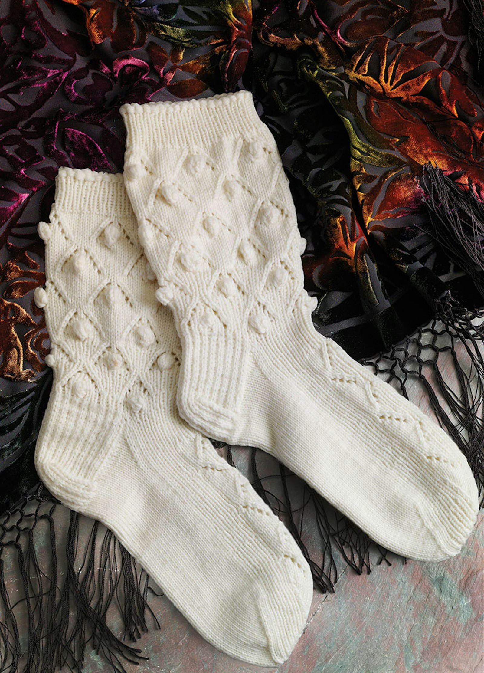 Lace Dancing Socks from Spain | PieceWork