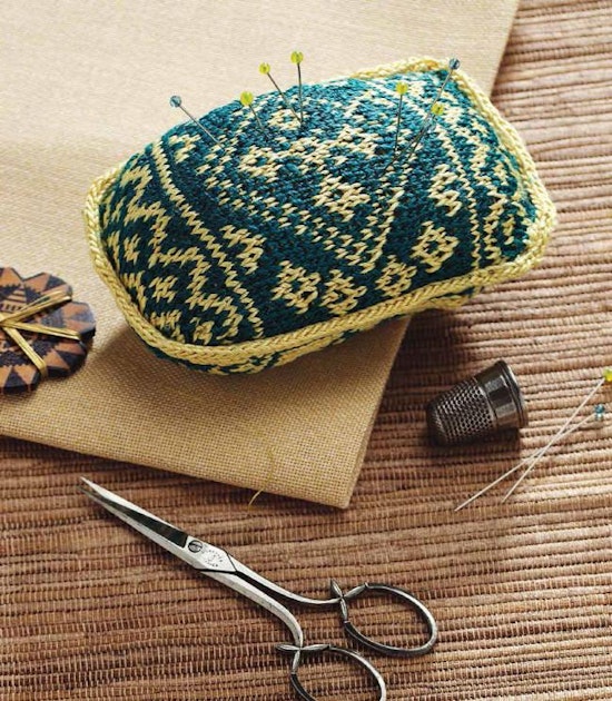A Silk Pincushion to Knit Pattern Download | PieceWork Library