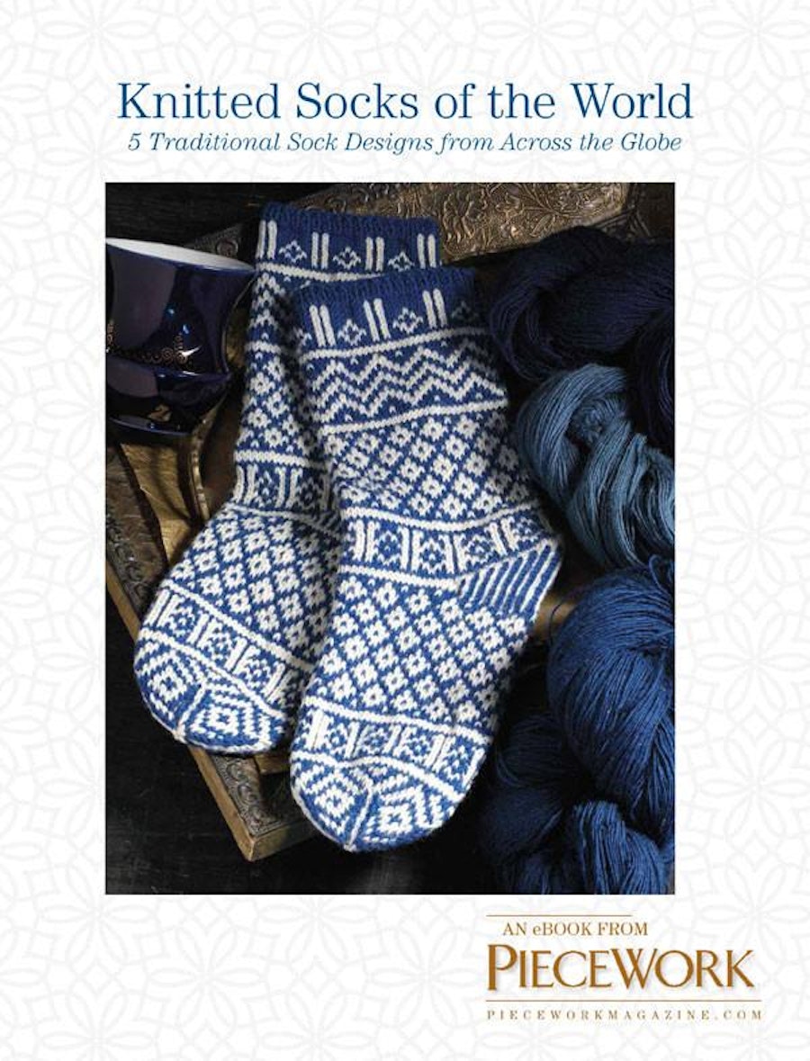 Knitted Socks of the World: 5 Traditional Sock Designs from Across the ...