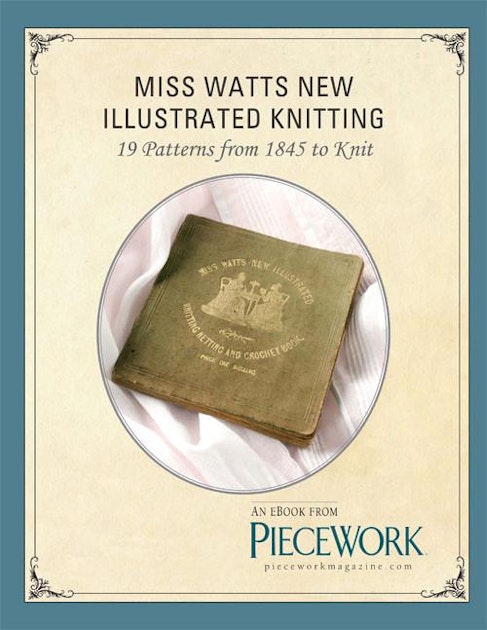 Miss Watts New Illustrated Knitting eBook | PieceWork Library