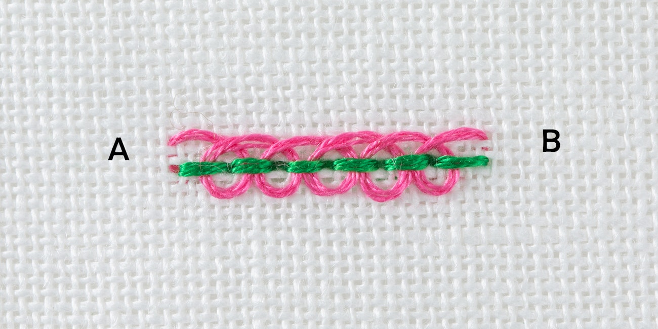A Stitch in Time: Pekinese and Chinese Knot Stitches | PieceWork