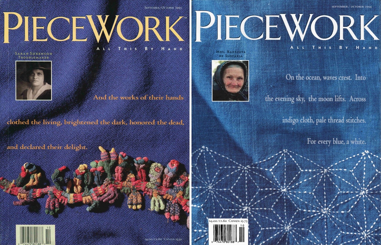 PieceWork Anniversary Celebration: The First Decade in Covers | PieceWork
