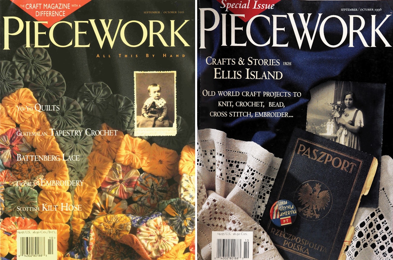 PieceWork Anniversary Celebration: The First Decade in Covers | PieceWork