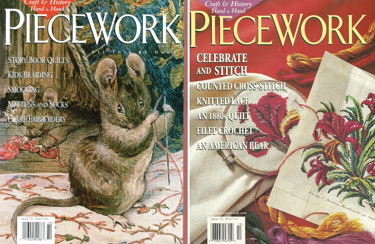 PieceWork Anniversary Celebration: The First Decade in Covers | PieceWork
