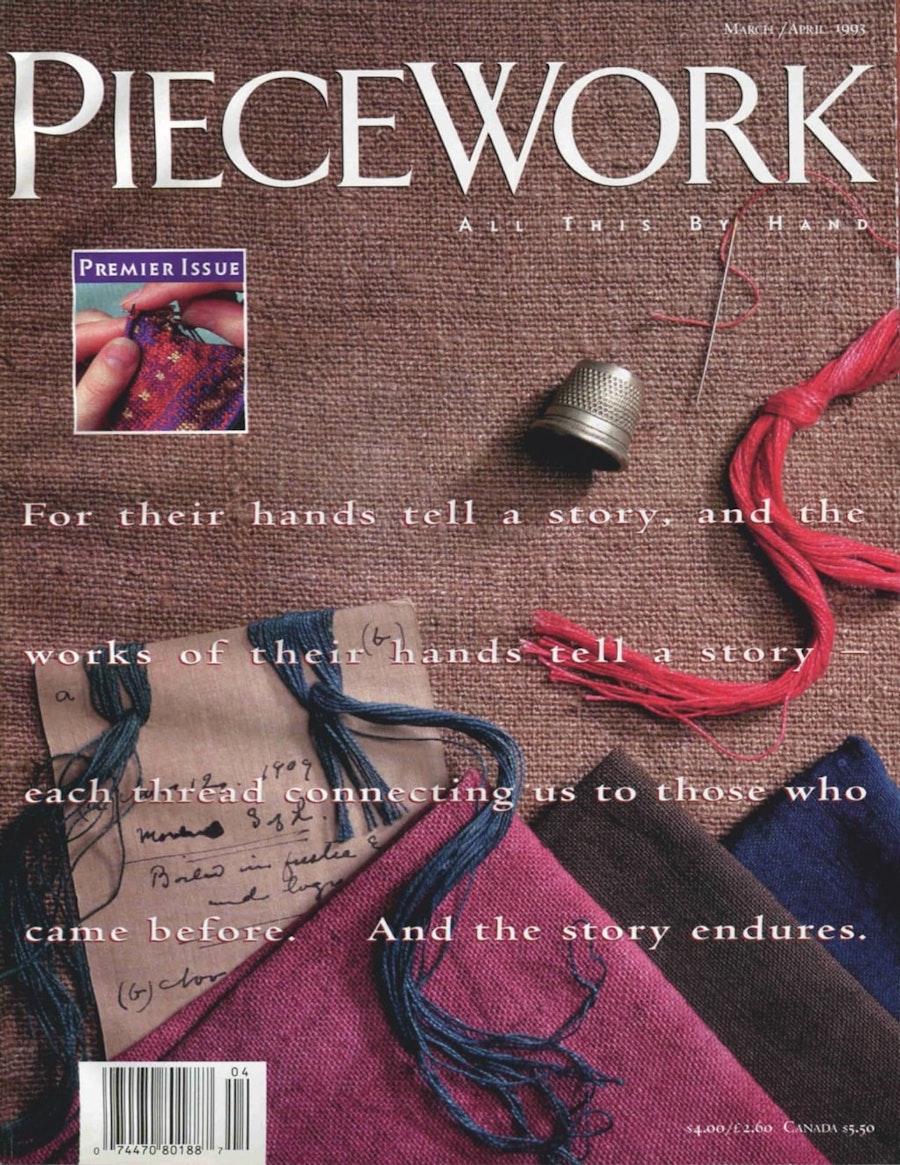 PieceWork March/April 1993 | PieceWork Library