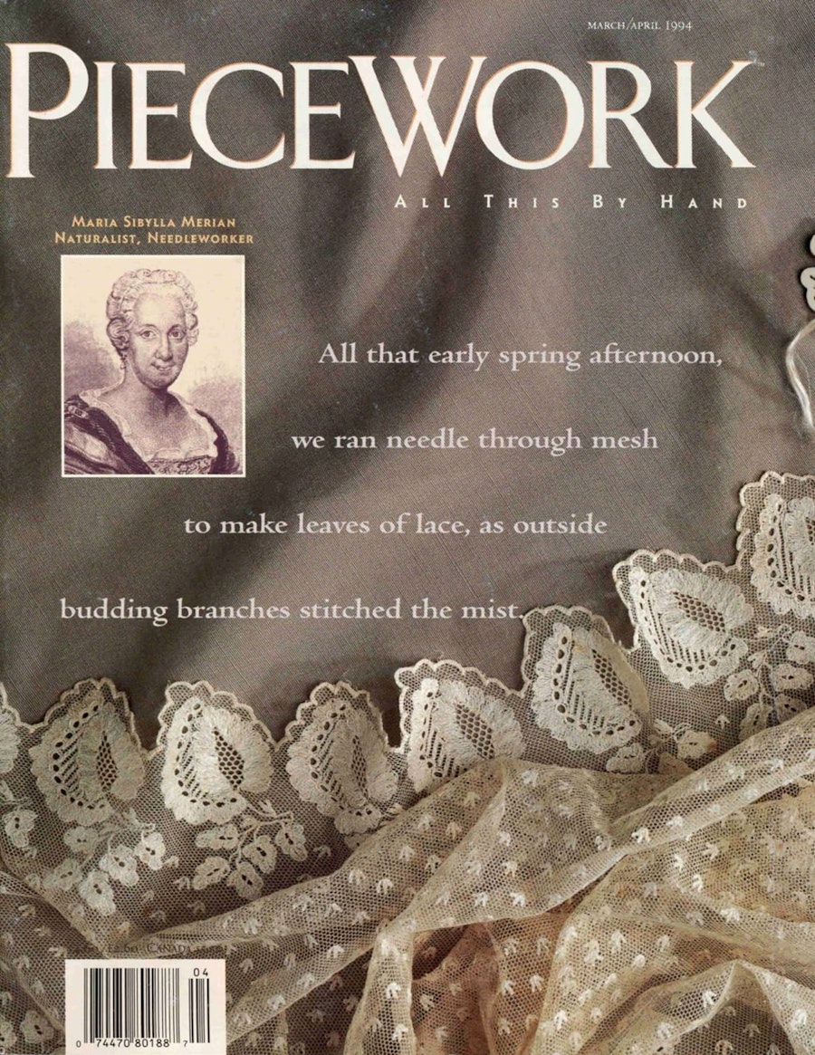PieceWork March/April 1994 | PieceWork Library