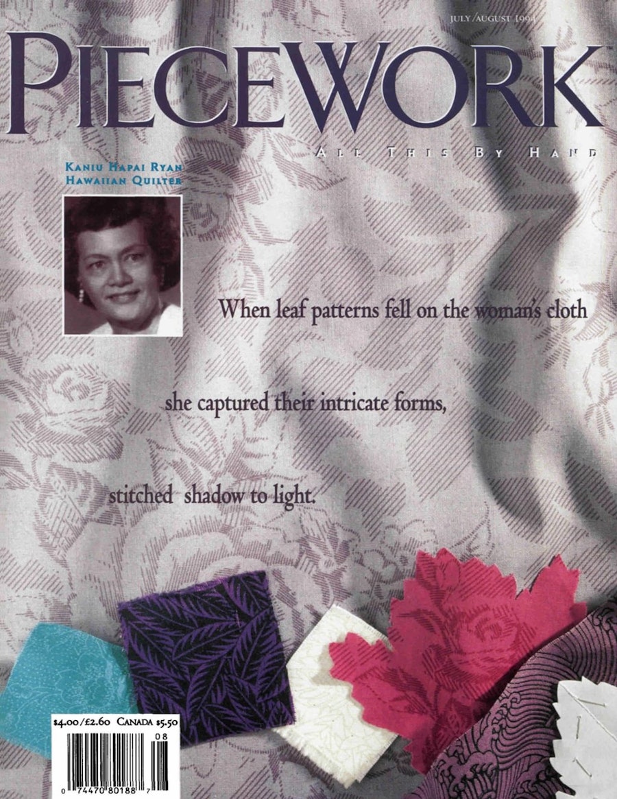 PieceWork July/August 1994 | PieceWork Library