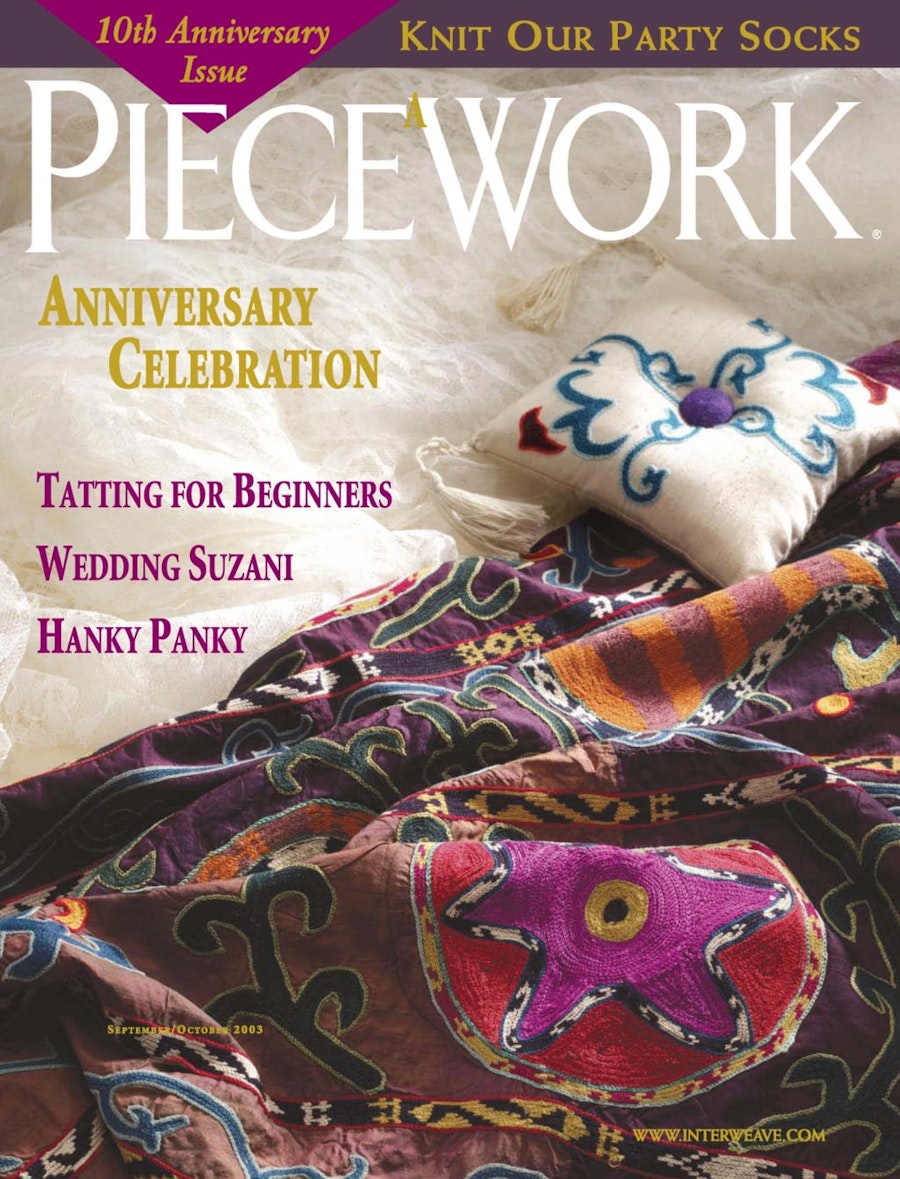 PieceWork September/October 2003 | PieceWork Library