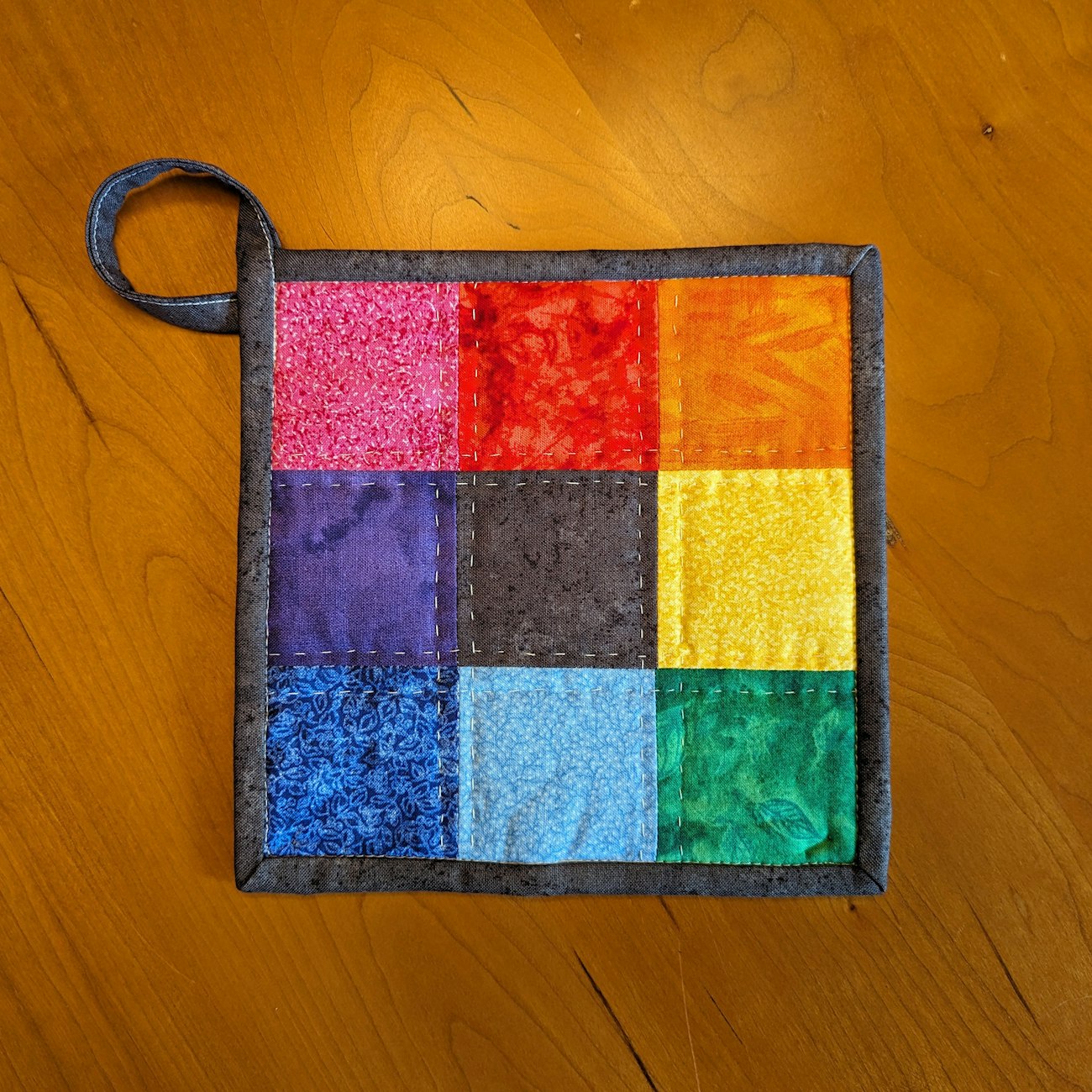 Fiesta Quilted Pot Holder | PieceWork