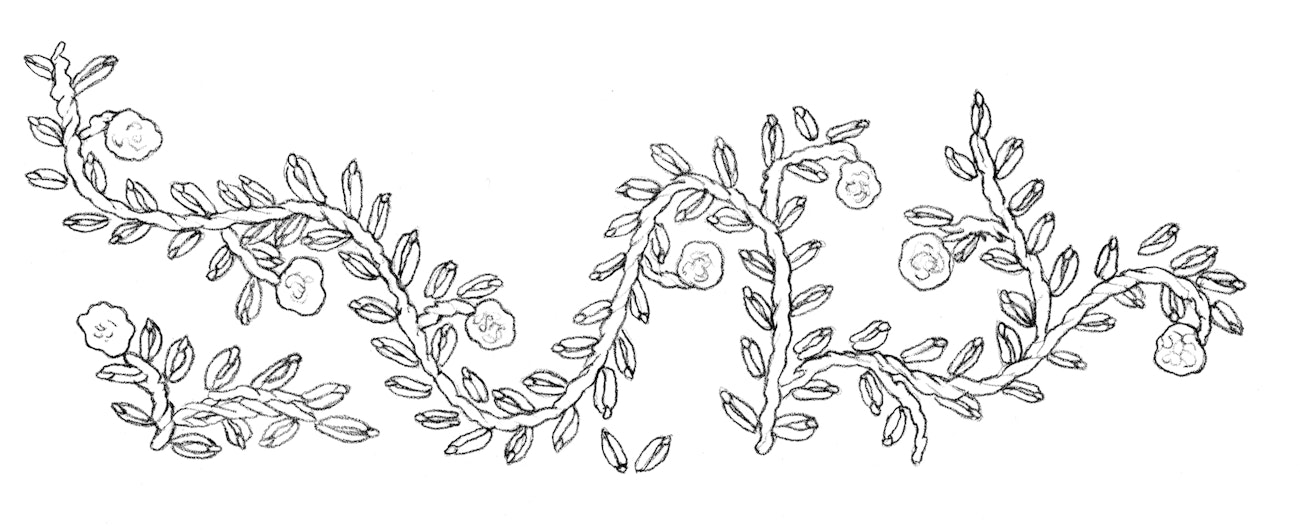 An Endlessly Versatile Medieval Vine to Embroider | PieceWork