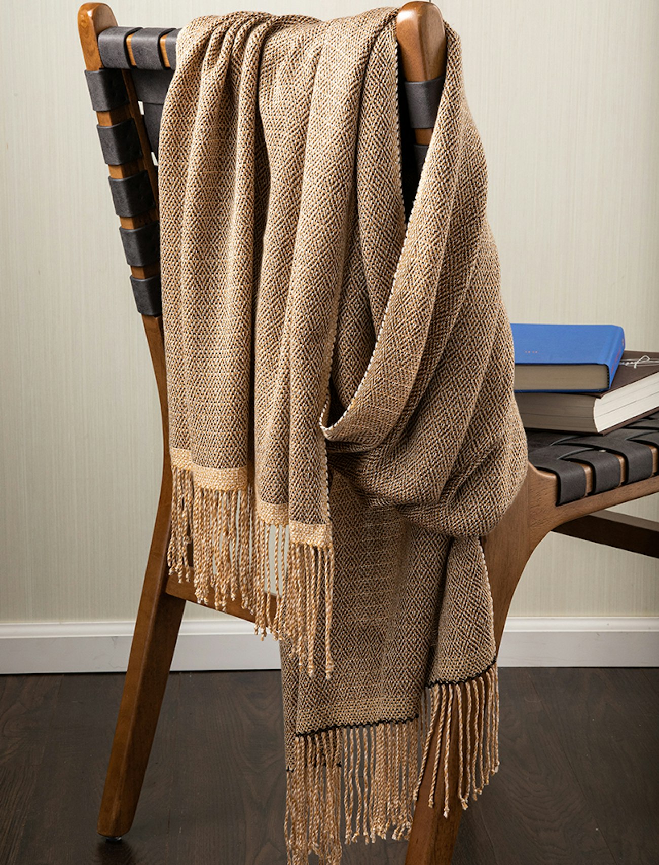 A Shawl that Honors the Birmingham Civil Rights Institute | Handwoven