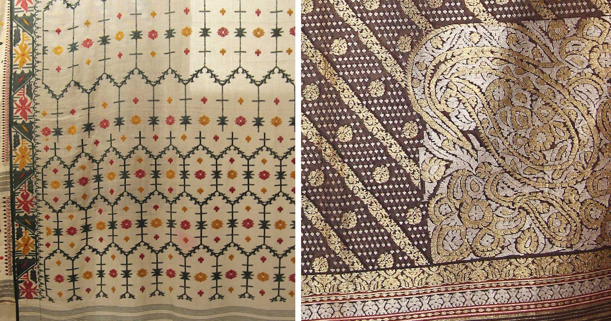 Jamdani Fabric Of Moonlight Handwoven Jamdani Fabric Of Moonlight Handwoven